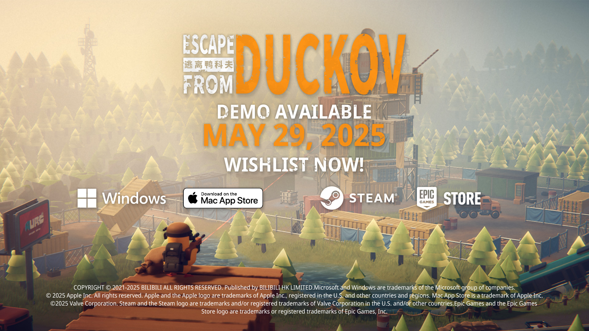 ESCAPE FROM DUCKOV — NOW LIVE！ 2025-10-16